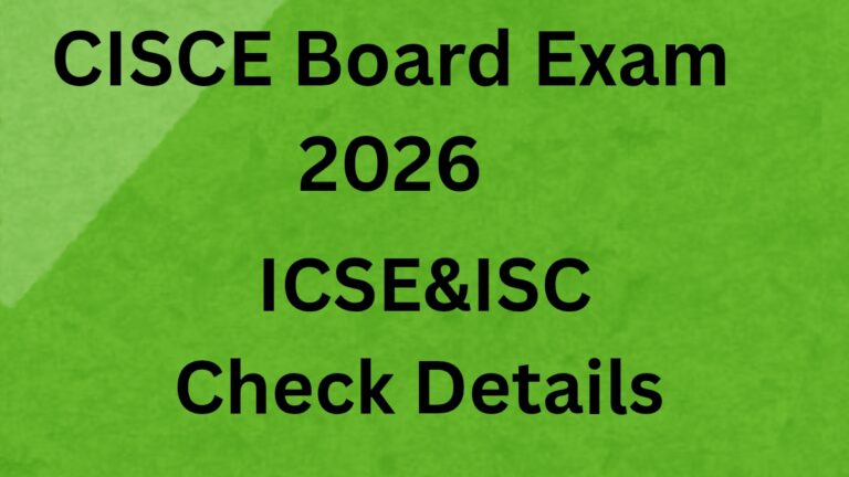 CISCE Board Exam 2026 Schedule Announced for ICSE & ISC – Check Details ...
